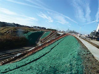Hydroseeding With Native Seed Mix for Erosion Control | Stormwater ...