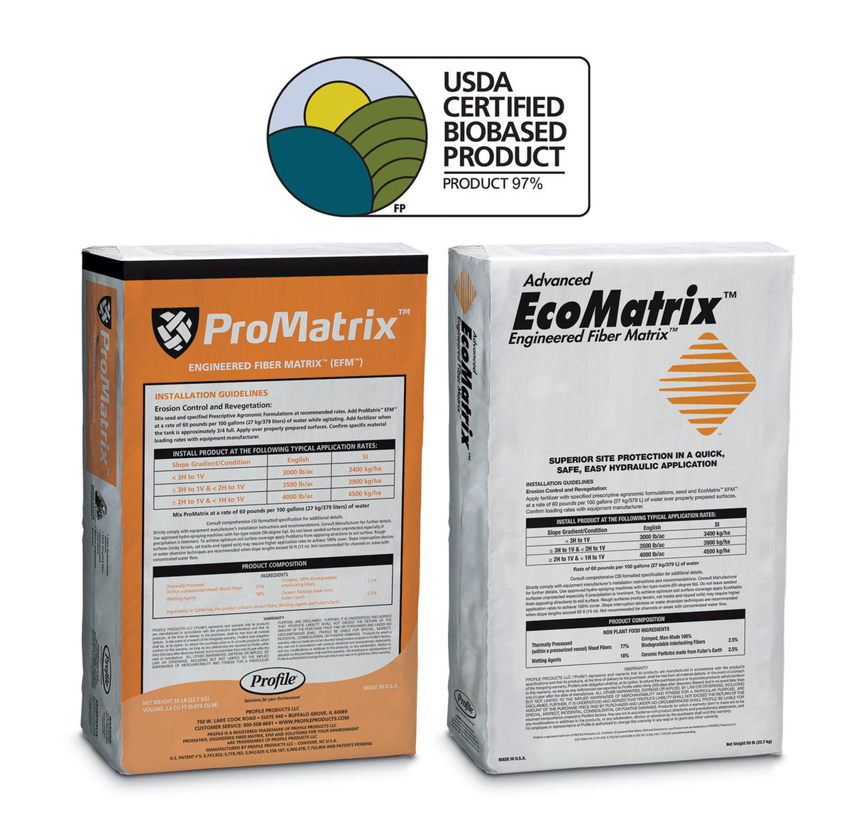 USDA Certified Biobased Product Label Awarded to Several Profile ...