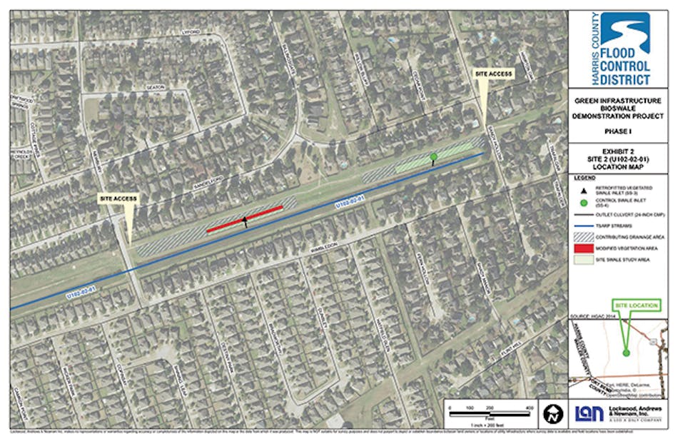 Project Profile: Green Infrastructure Bioswale Project in Harris County ...