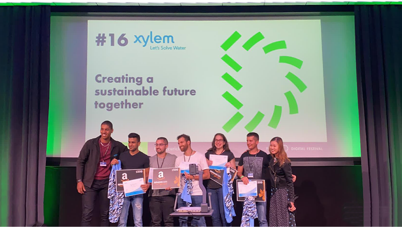 Hackathon team wins award for developing flood alert platform ...