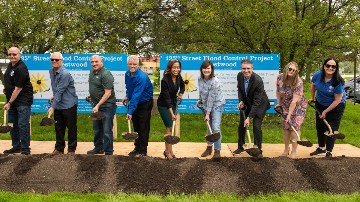 MWRD breaks ground on Crestwood drainage project | Stormwater Solutions