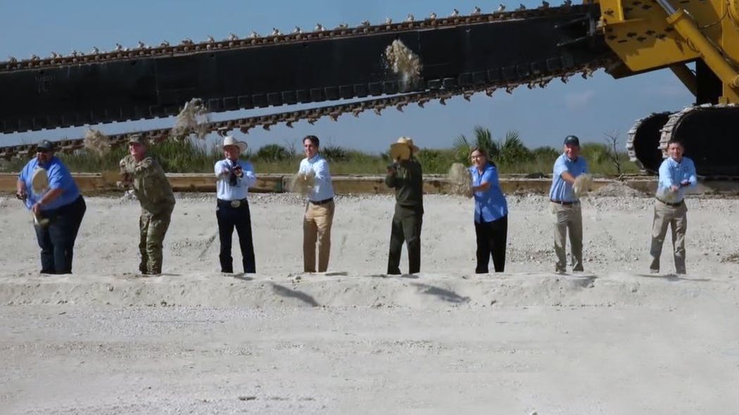 USACE breaks ground on Everglades water seepage barrier wall ...