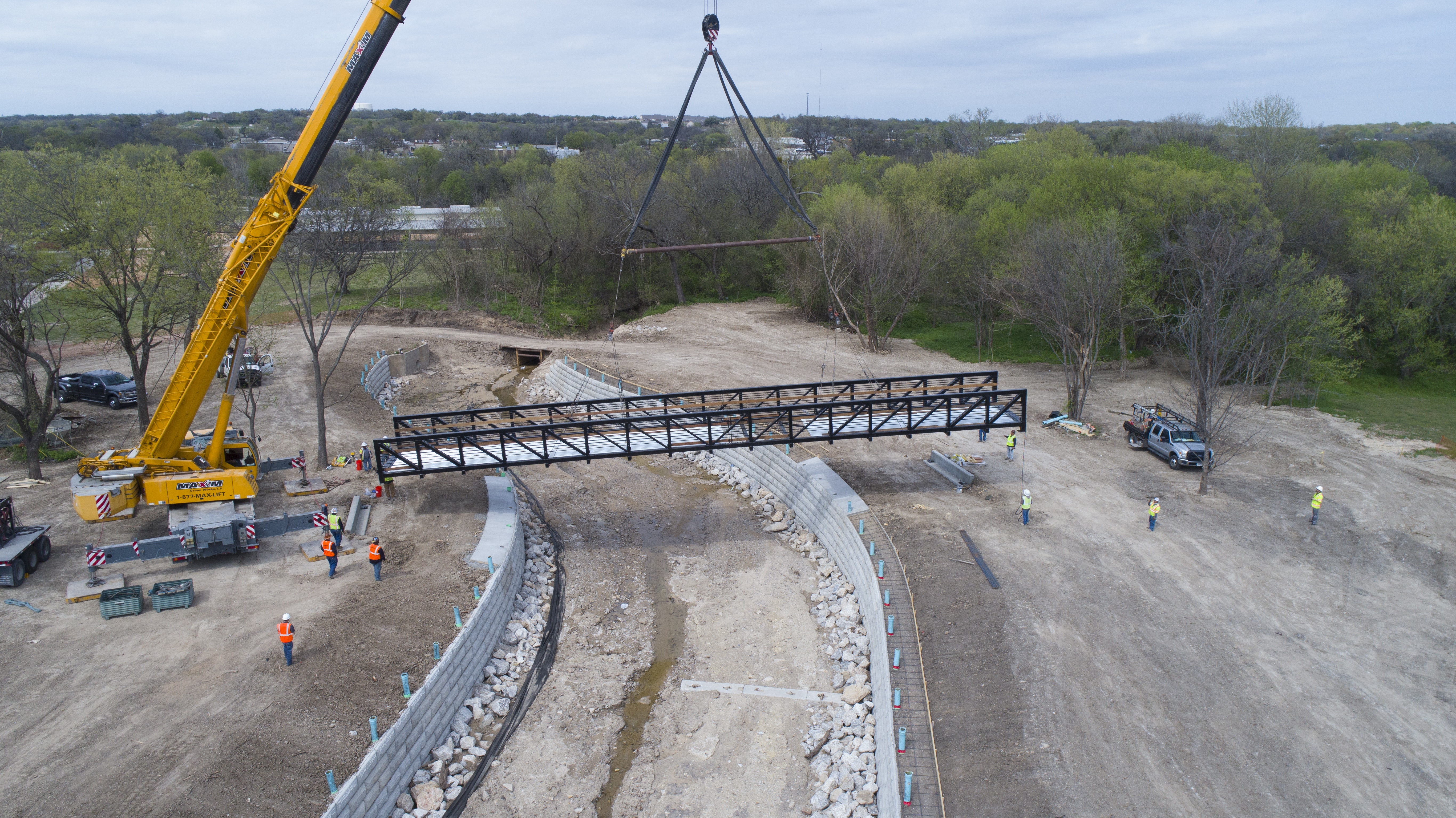 Erosion Solution Aids in Texas Channel Improvement | Stormwater Solutions