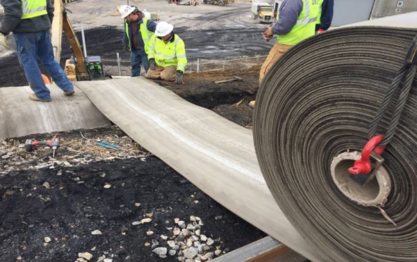 Coal Storage Basins Protected from Slope Erosion | Stormwater Solutions