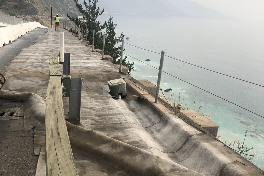 Geosynthetic Mats Protects Drainage Base During Highway Repair ...