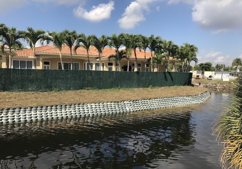 Vegetated Geocellular Channel Shores Up Embankment, Mitigates Drainage ...