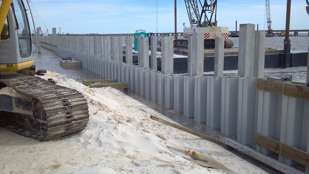 Vinyl Sheet Piling Helps Revitalize Waterfront Area | Stormwater Solutions
