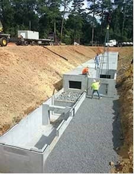 Storm Water Detention & Sand Filter System Installed at Townhome ...