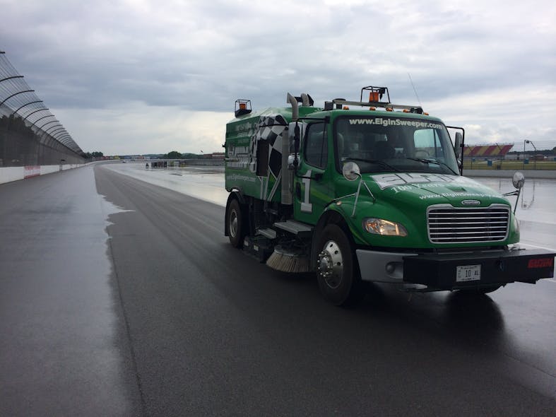 Elgin Sweeper Named Official Sweeper of NASCAR Green | Stormwater Solutions