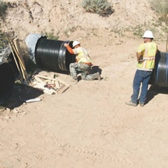Steel Reinforced Polyethylene Pipe | Stormwater Solutions