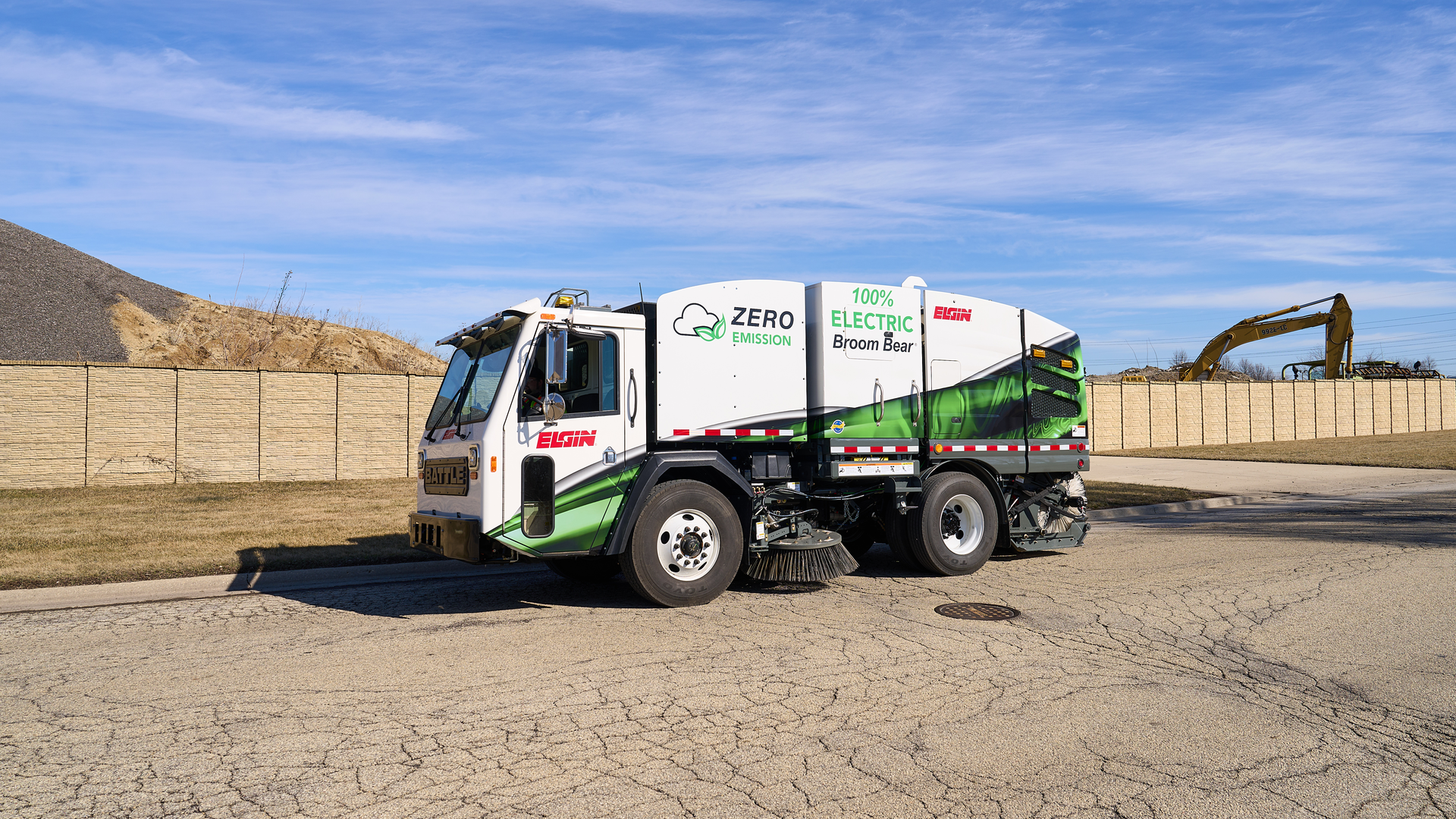 Electric truck-mounted sweeper | Stormwater Solutions