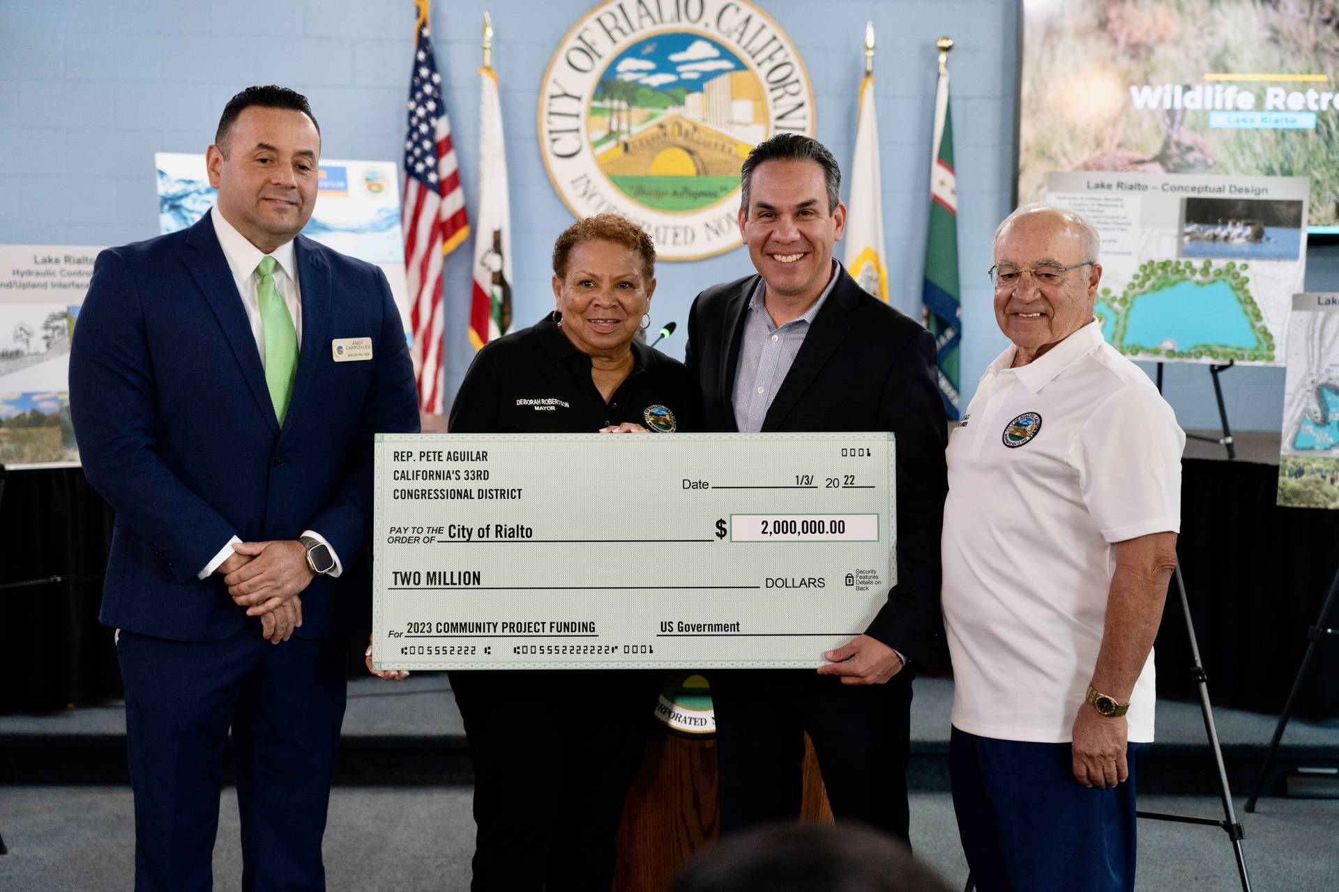 Lake Rialto Habitat Project receives $2 million in federal funds ...