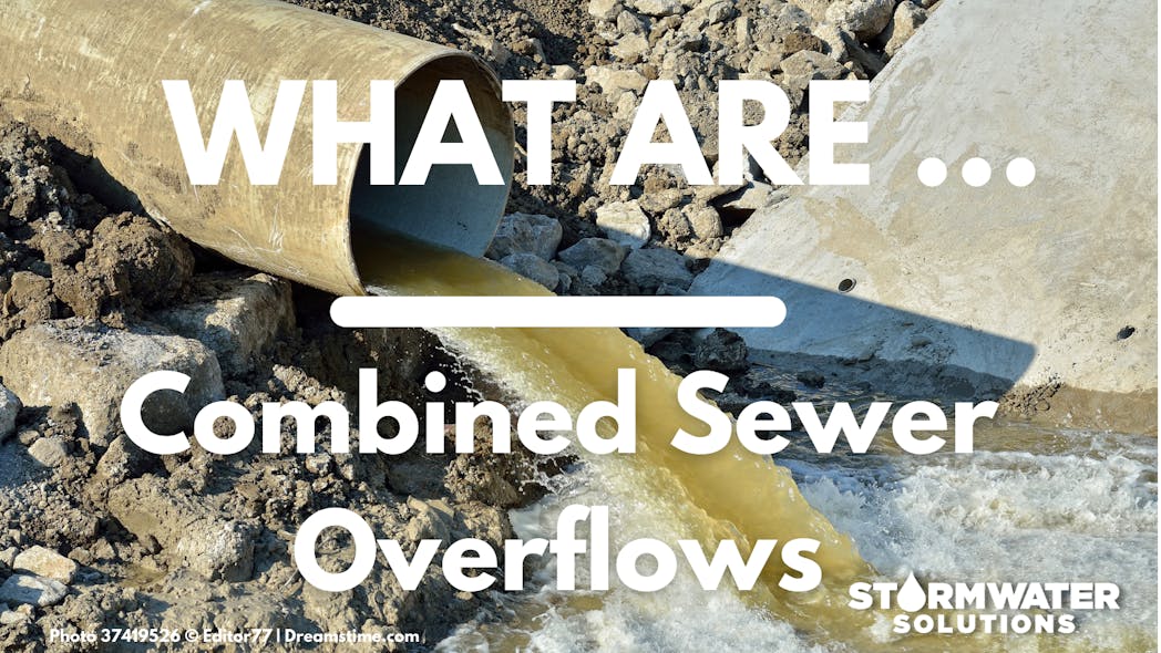 What are combined sewer overflows? | Stormwater Solutions