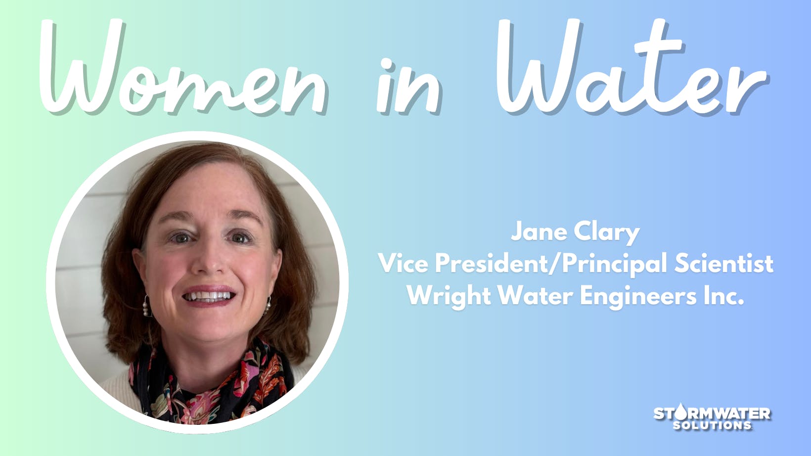 Women in Water | Jane Clary | Stormwater Solutions