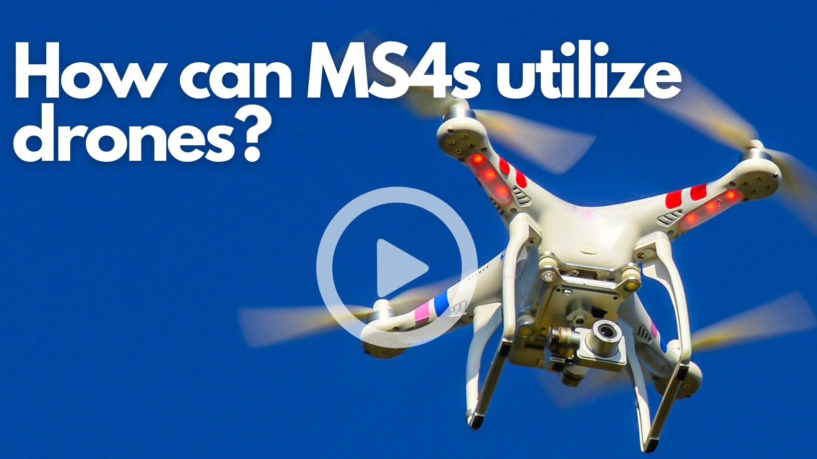 How can MS4s utilize drones? | Stormwater Solutions