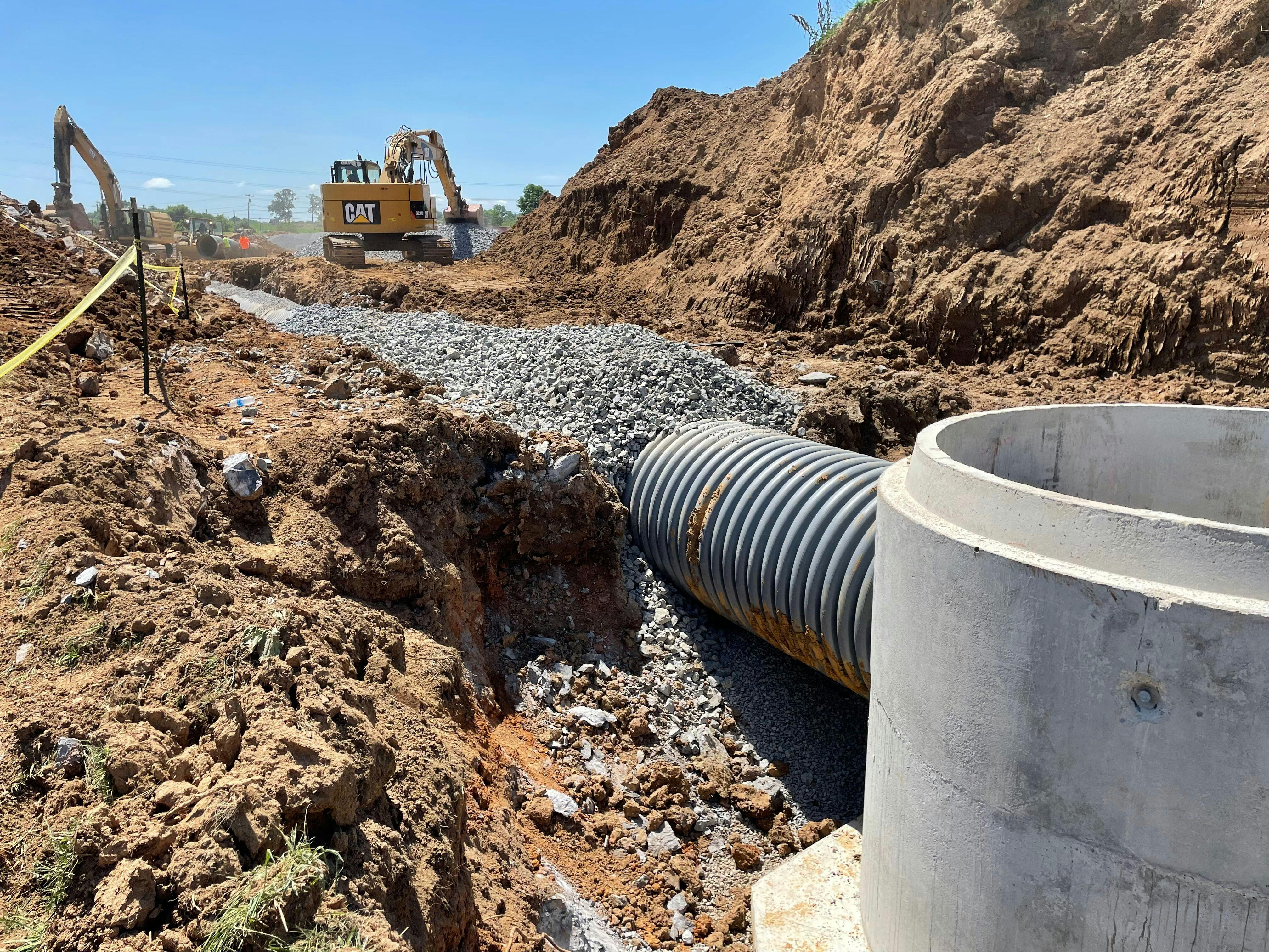 Stormwater management system safeguards watershed and cools runoff to ...